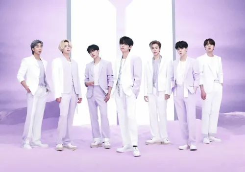 История появления фиолетового цвета в символике BTS | Оркестр CAGMO